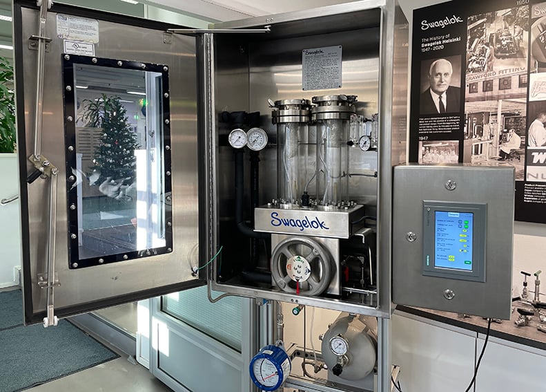 Ammonia Sampler | Swagelok Helsinki